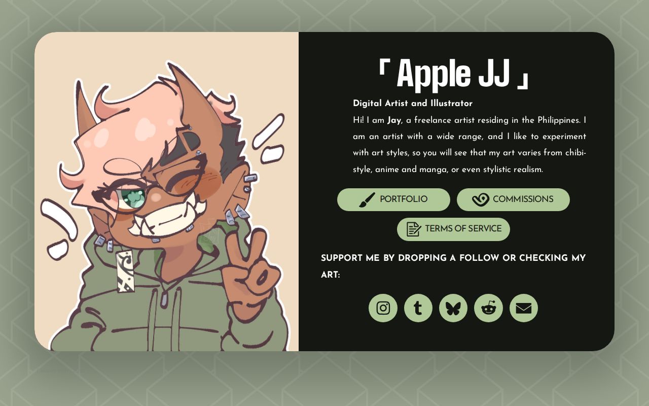 AppleJJ ☘ Digital Artist and Illustrator